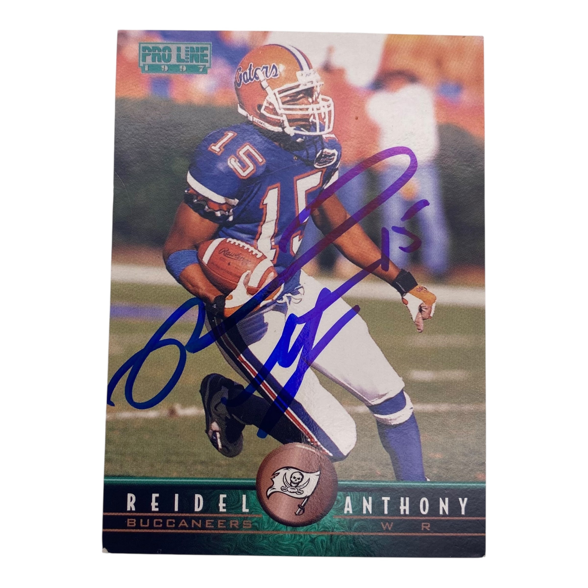 Reidel Anthony Signed Florida Gators Trading Card – VIP Memorabilia